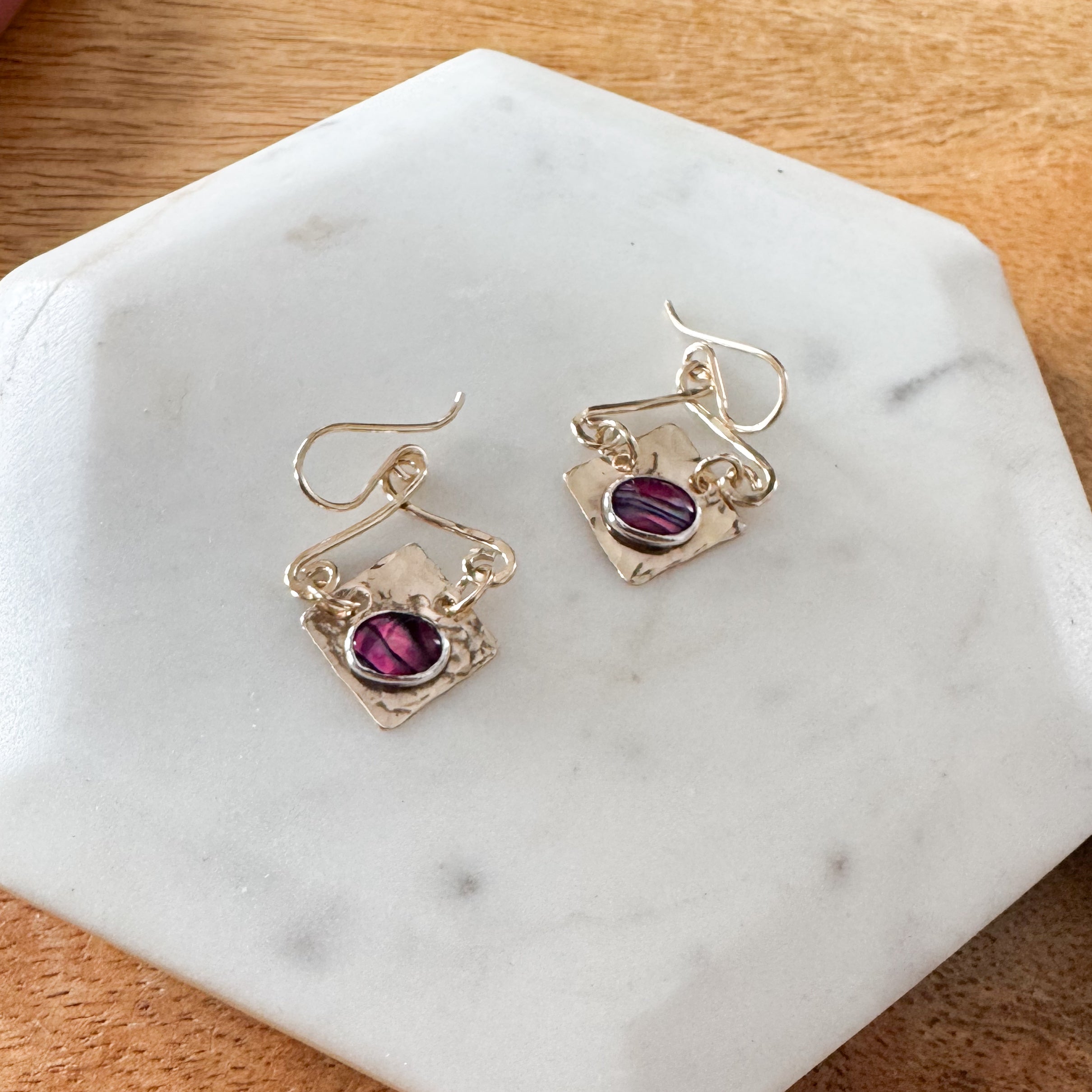 Mini Red earrings – Jennifer Engel Designs
