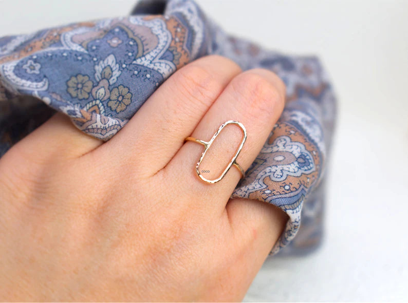 Oblong Ring – Jennifer Engel Designs