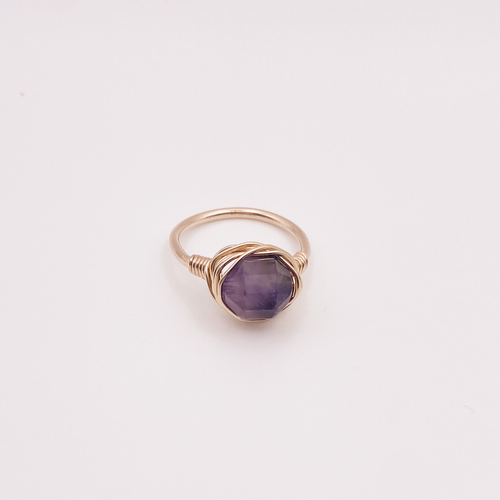 Amethyst Wrap Ring – Jennifer Engel Designs